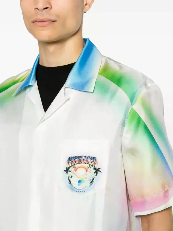 Casablanca Airspray Logo-print Shirt