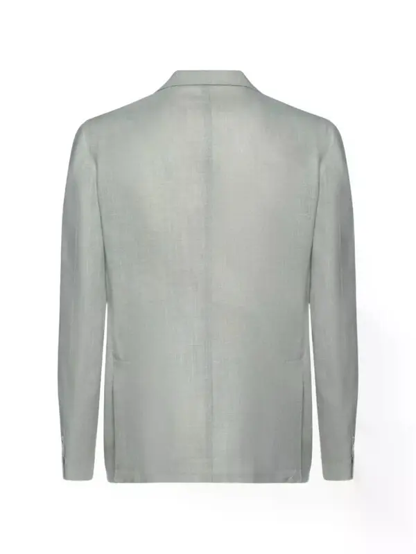 Eleventy Single-breasted Notched-lapels Jacket