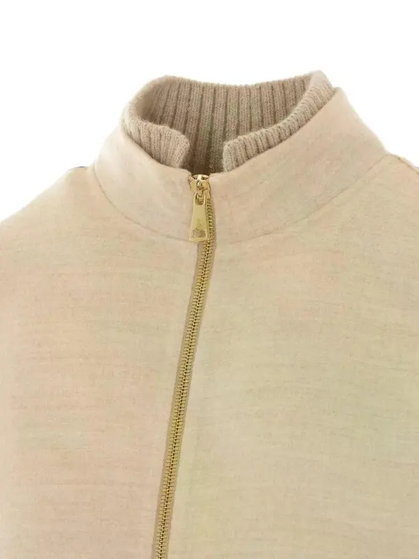Fabiana Filippi Zip-up High-neck Coat