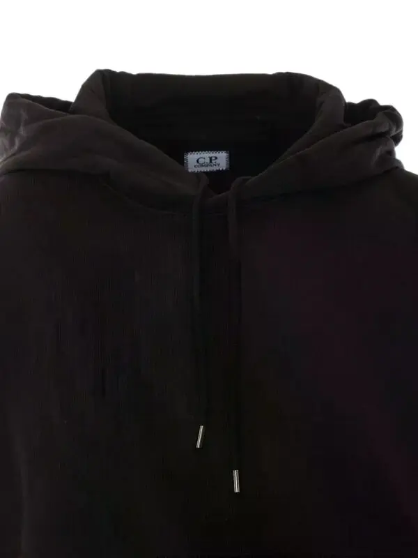 C.P. COMPANY Logo-patch Kangaroo-pocket Hoodie