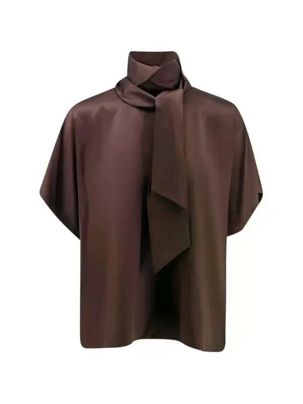 Brunello Cucinelli Scarf-detail Blouse