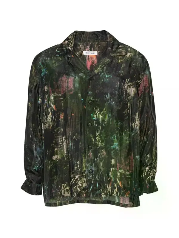 Henrik Vibskov Artist Long-sleeved Shirt - Green