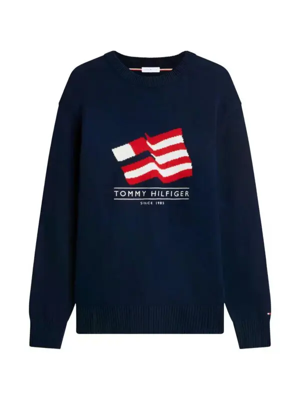 Tommy Hilfiger Intarsia Flag Sweater