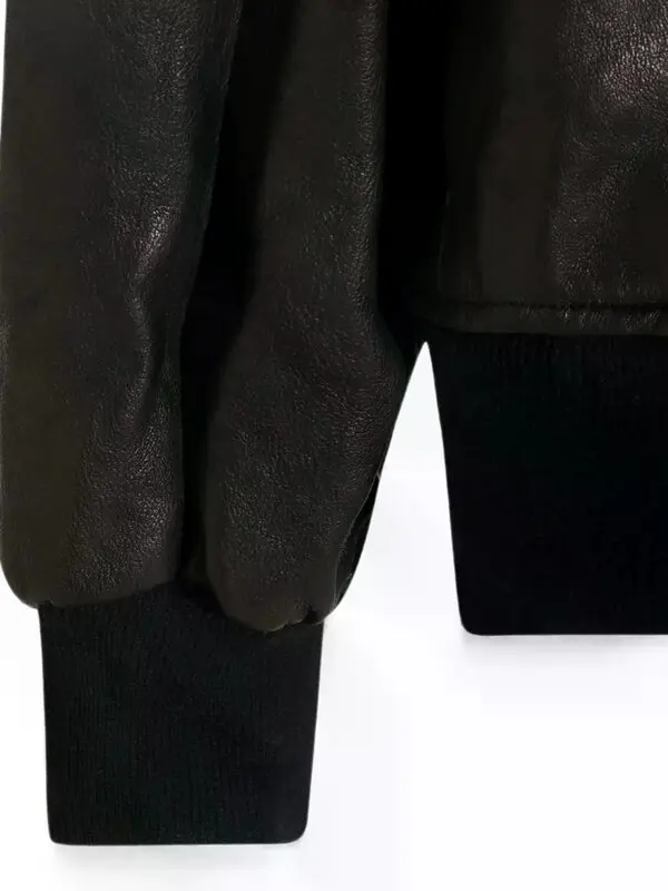 Khaite Shelman Leather Jacket