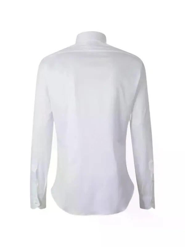 FRAY Spread-collar Button-down Shirt - White