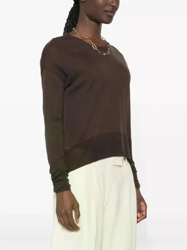 Closed Fine-knit Long-sleeve Sweater