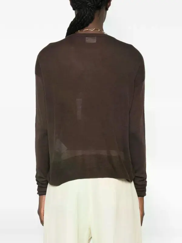 Closed Fine-knit Long-sleeve Sweater