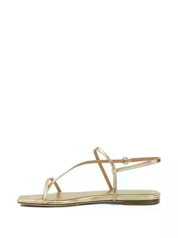 AeydĒ Ella Flat Leather Sandals