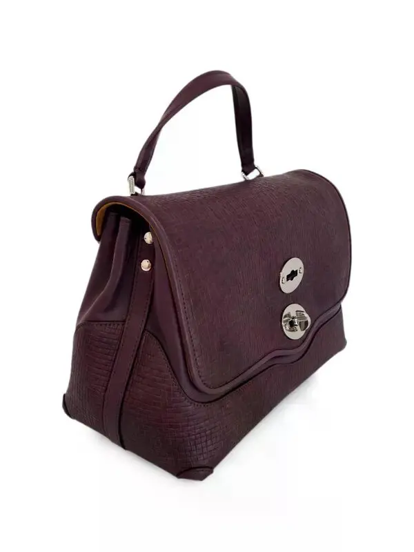 ZANELLATO Small Postina Textured-finish Tote Bag