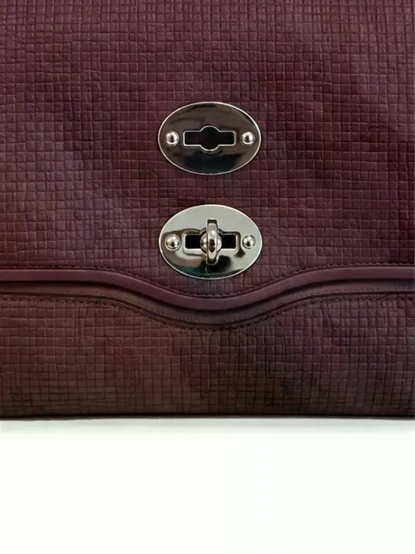 ZANELLATO Small Postina Textured-finish Tote Bag