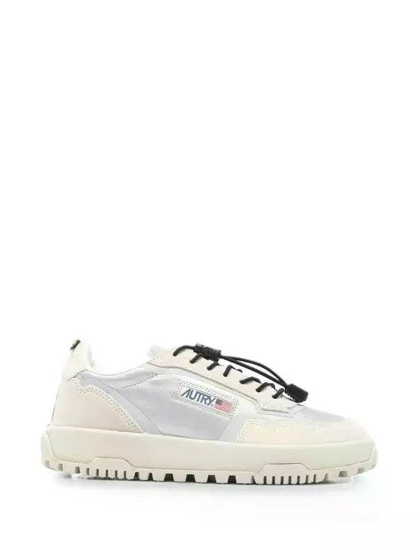 AUTRY Wildpace Toggle-fastening Sneakers - Neutrals