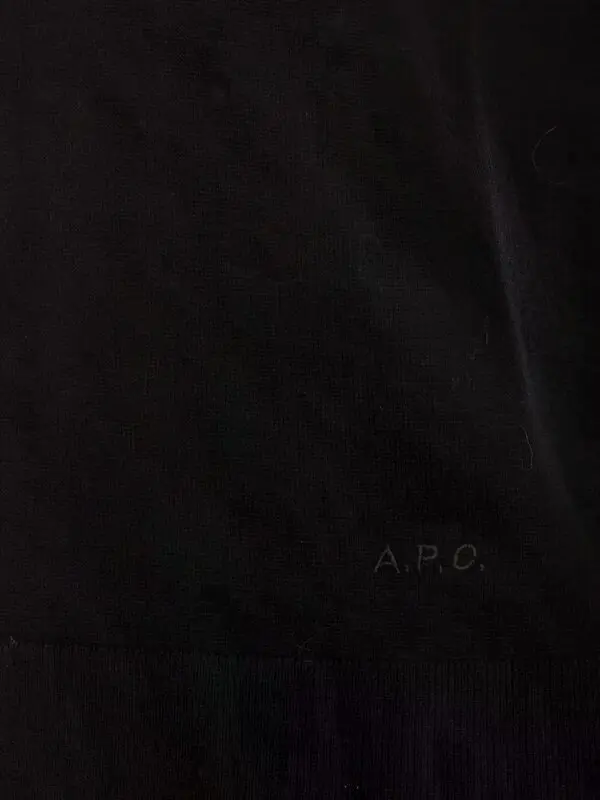 A.p.c. Philomena Logo-embroidered Sweater