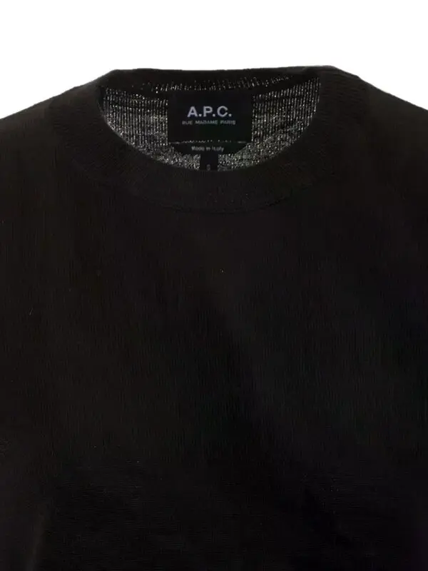 A.p.c. Philomena Logo-embroidered Sweater