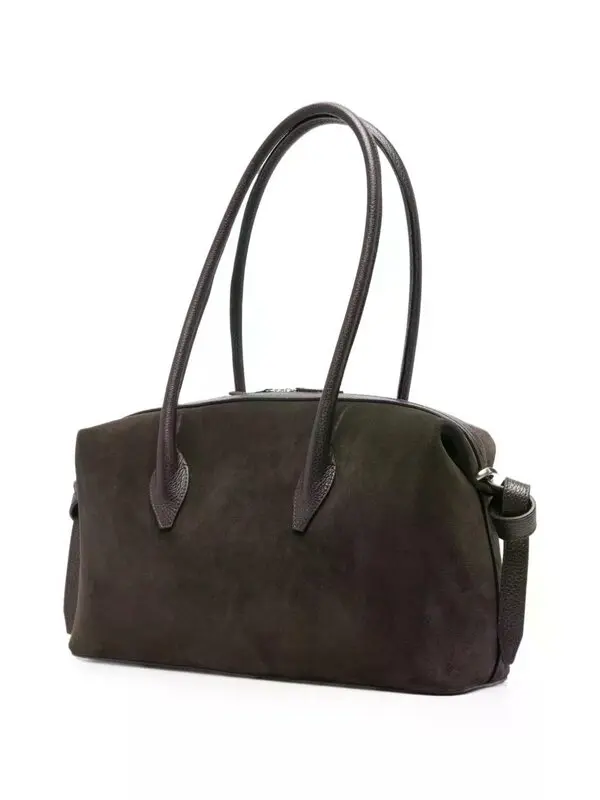 Yuzefi Brioche Duffle Shoulder Bag - Brown