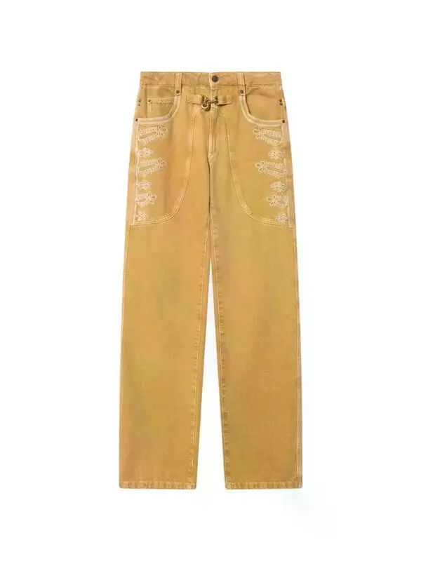 MARANT ETOILE Elna Pants - Yellow