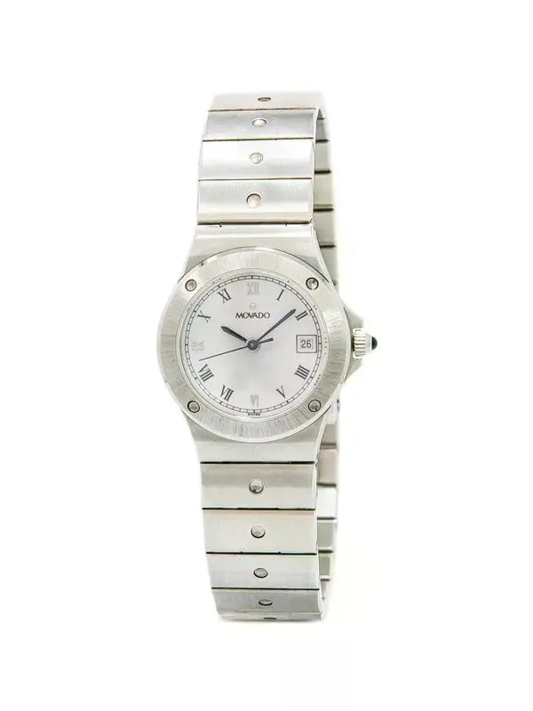 Movado Stainless Steel Quartz Watch - White