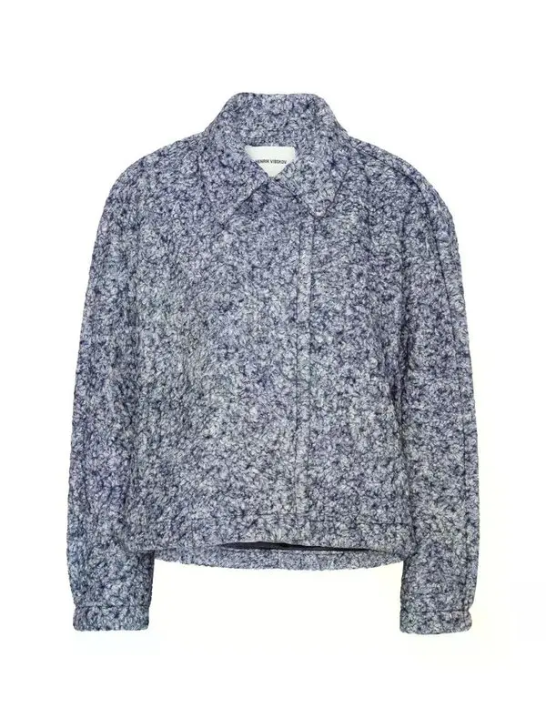 Henrik Vibskov Dartbi Textured Jacket - Blue