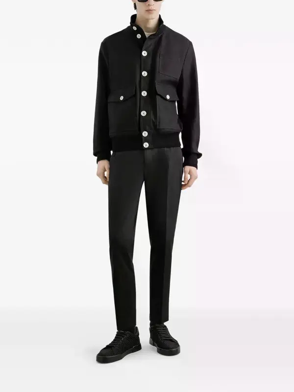 Dolce & Gabbana Cotton Gabardine Trousers