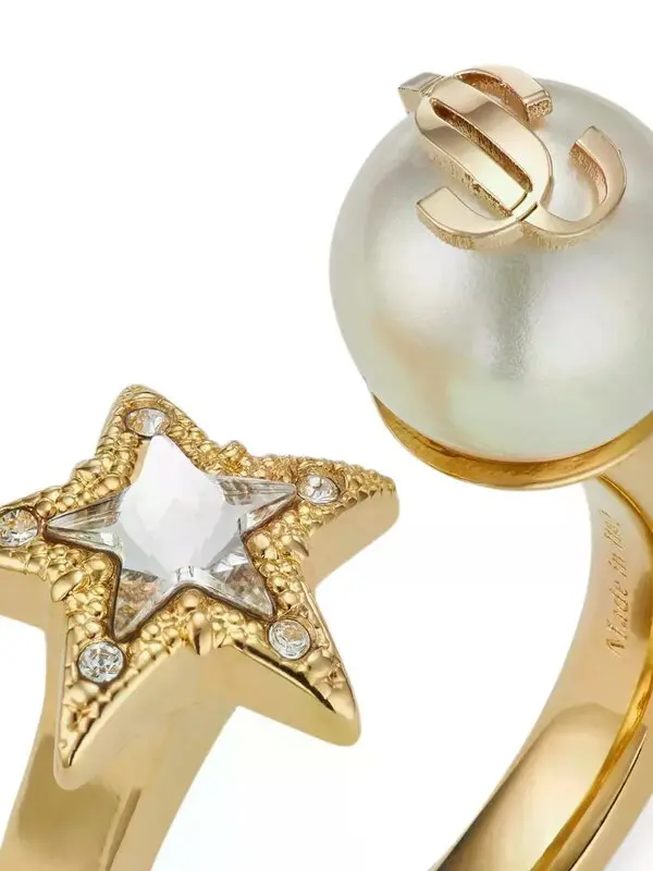 JIMMY CHOO Star Pearl Ring