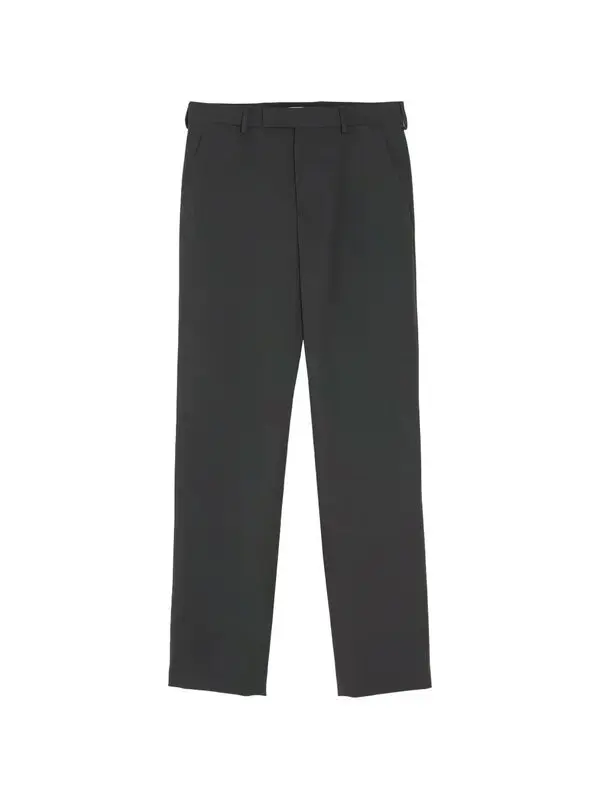 RIER Tourbe Rustic Fitted Virgin-wool Trousers