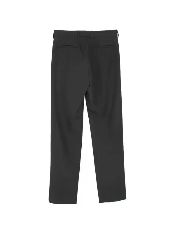 RIER Tourbe Rustic Fitted Virgin-wool Trousers
