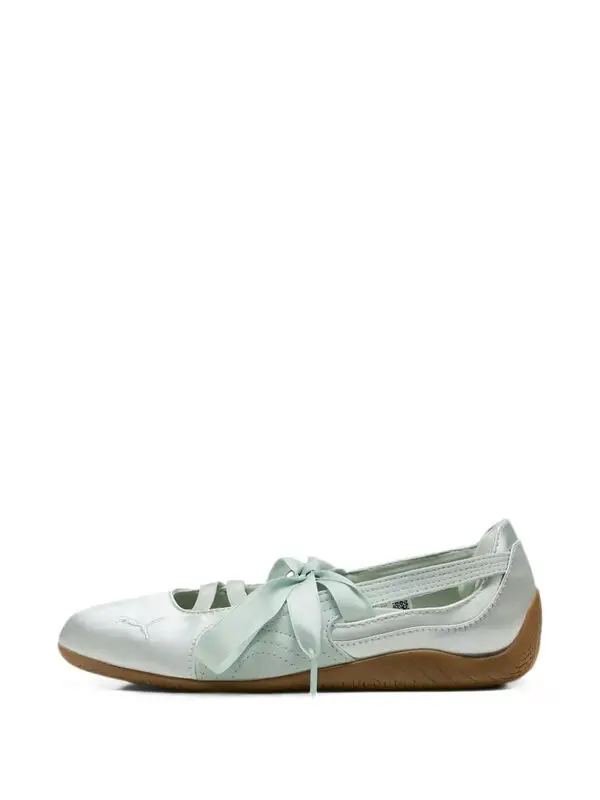 PUMA Speedcat Satin Ballet Flats - Green