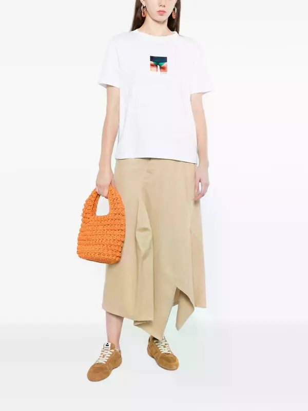 Loewe Cotton T-shirt With Graphic Print