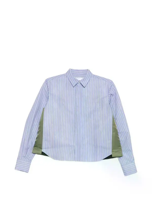 Sacai Striped Twill Shirt