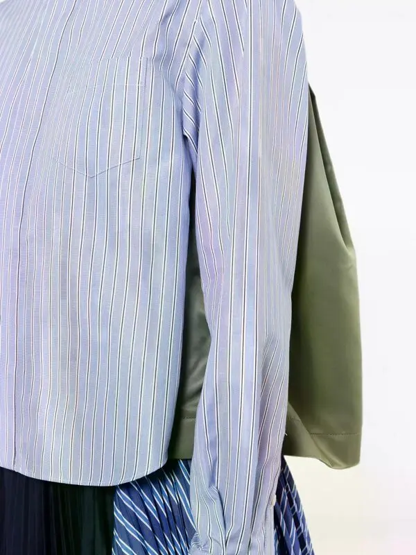 Sacai Striped Twill Shirt