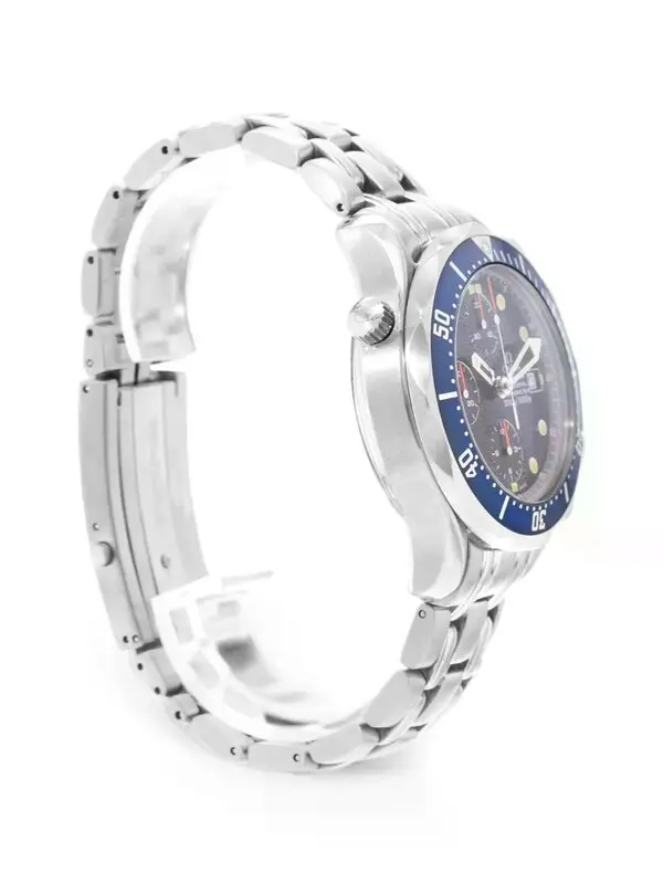 Omega Seamaster Diver 41mm Chronograph Watch - Blue