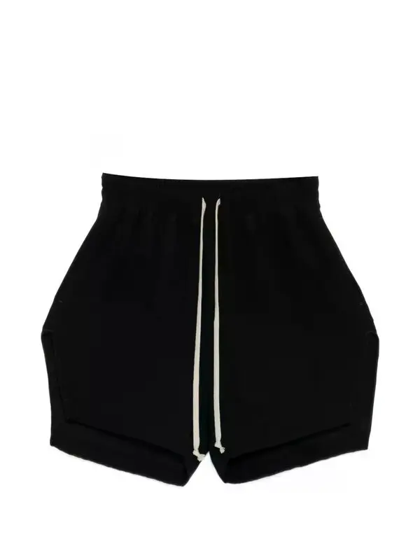 Rick Owens Boxer Shorts With Drawstring Waist - Black