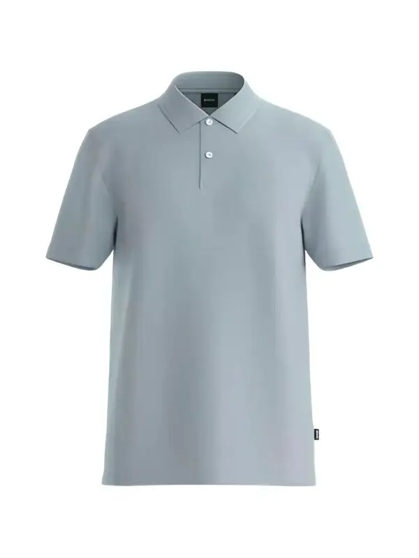 BOSS Jacquard-knit Polo Shirt