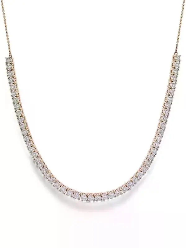 DANA REBECCA DESIGNS 14k Yellow Diamond Station Necklace - Gold
