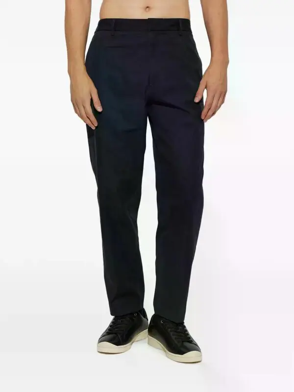 JIL SANDER Creased Cotton Trousers