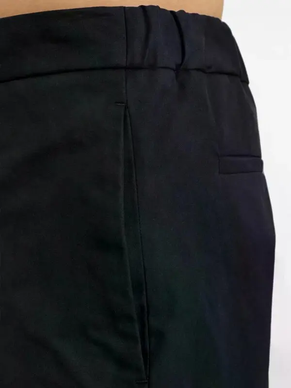 JIL SANDER Creased Cotton Trousers