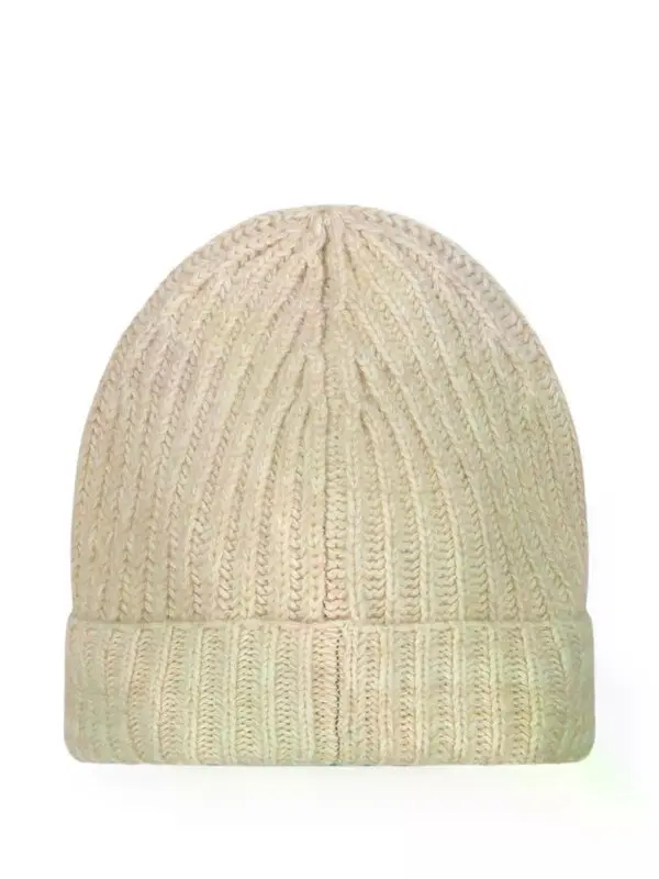 Malo Ribbed-knit Cashmere Beanie Hat