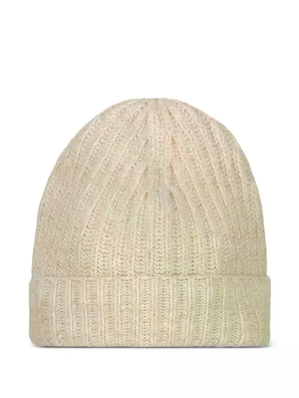 Malo Ribbed-knit Cashmere Beanie Hat - Neutrals