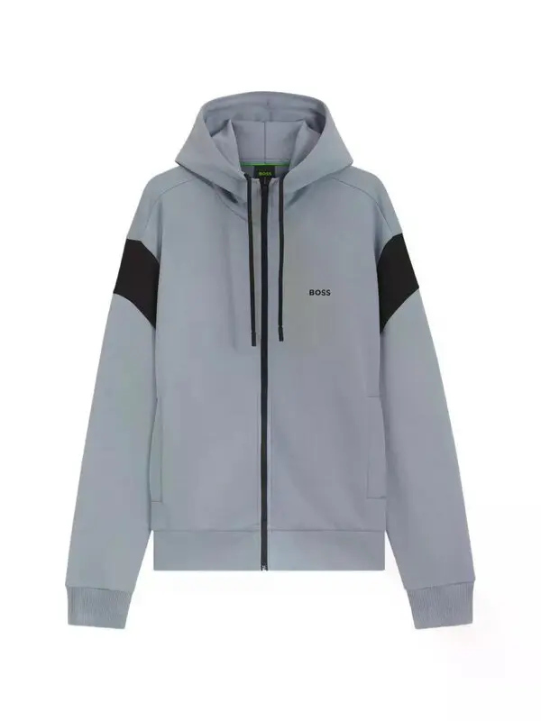 BOSS Zip-up Hoodie - Grey