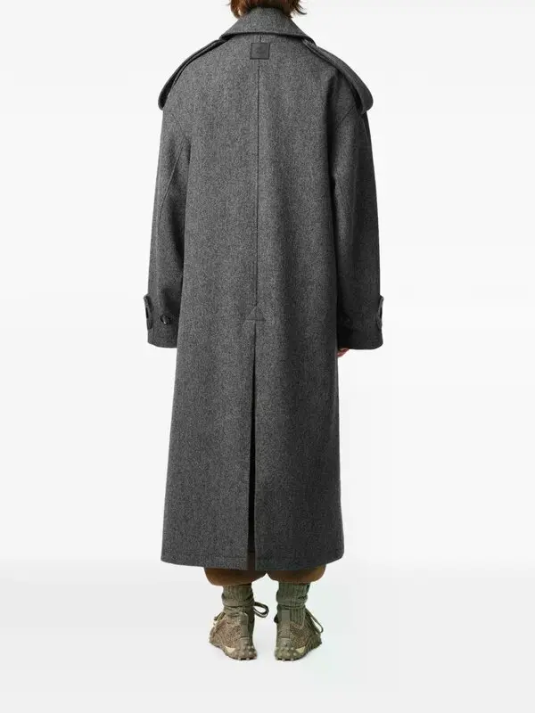 AMI Paris Wool Trench Coat