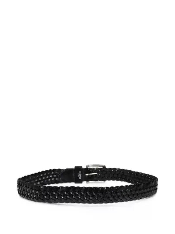 GLOWNY G Classic Braided Buckle Belt