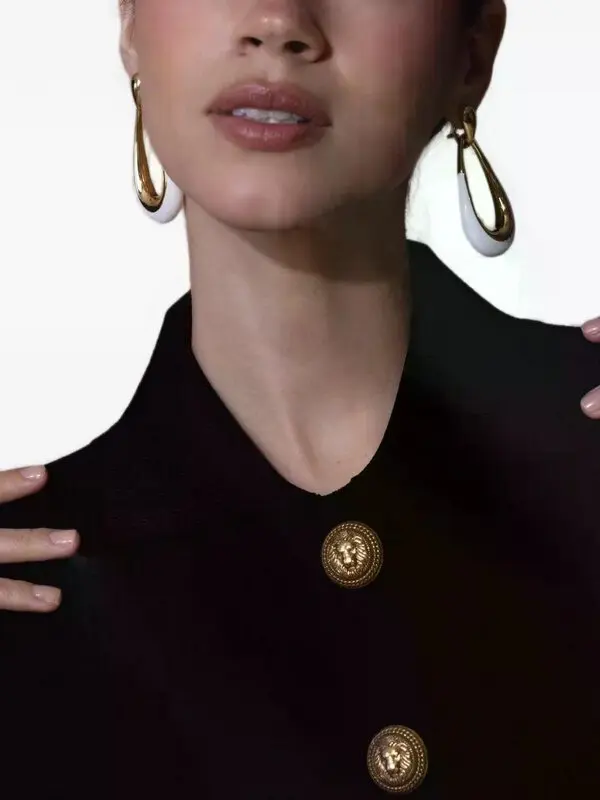Sidney Garber Door Knocker Earrings