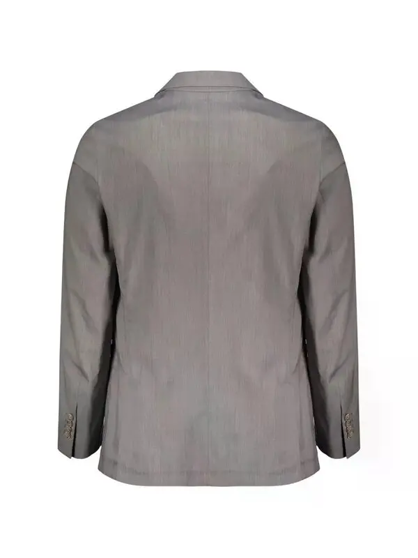 Fedeli Single-breasted Wool-blend Blazer