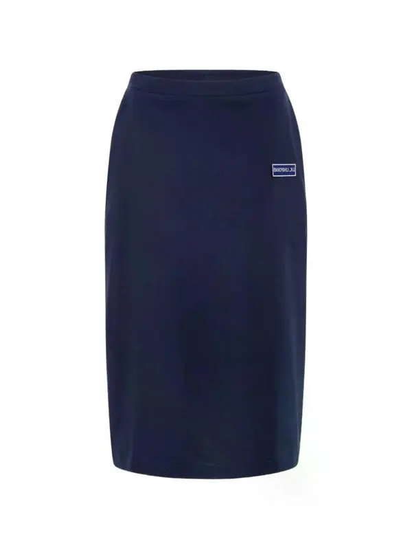 JULIE KEGELS Johanna Logo-patch Midi Skirt