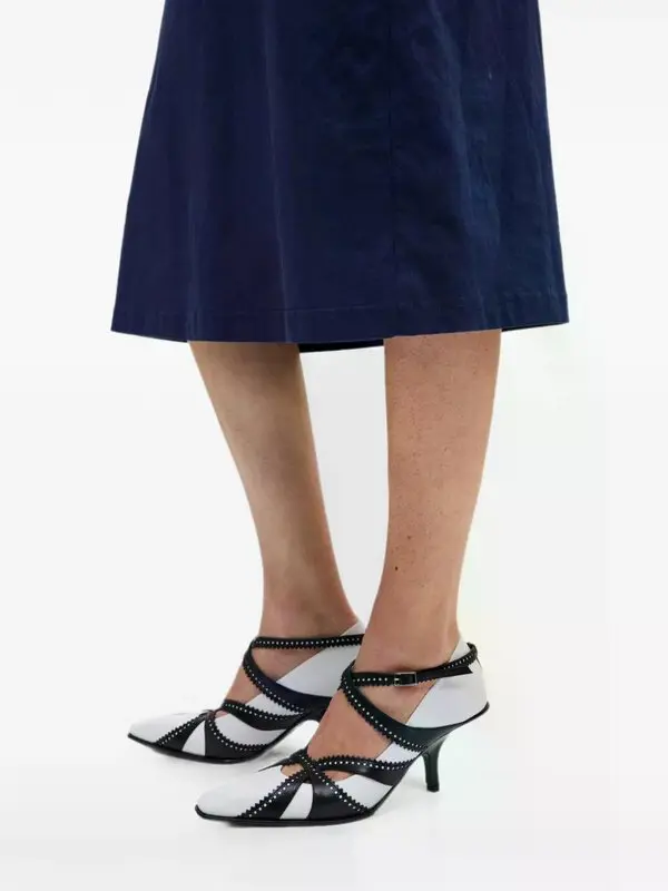 JULIE KEGELS Johanna Logo-patch Midi Skirt