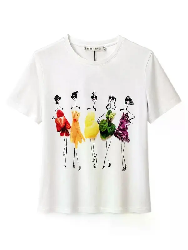 Alice + Olivia Graphic-print T-shirt