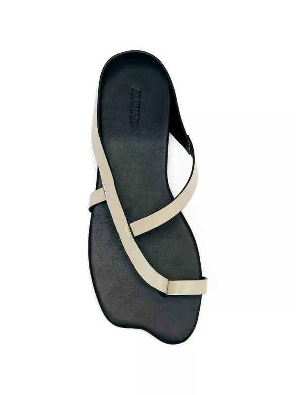 ALOHAS Dawn Asymmetric Sole Leather Sandals - Neutrals
