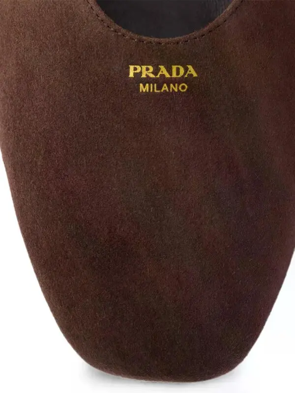 Prada Suede Ballerinas