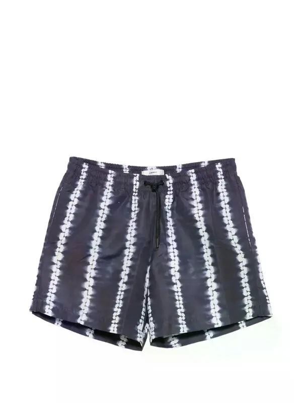 Commas Shibori Stripe Swim Shorts