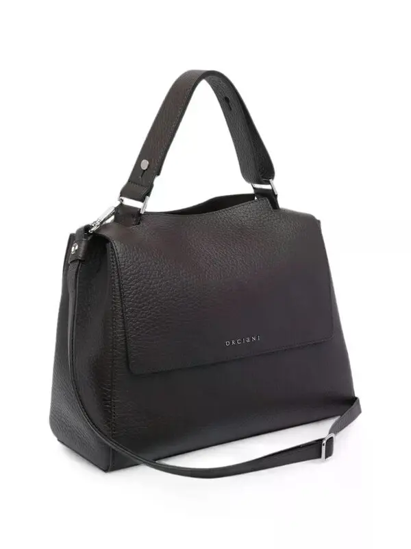 Orciani Sveva Leather Shoulder Bag