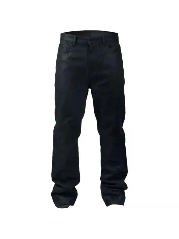 DUAA Wax-coated Jeans - Black